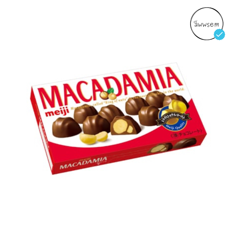Jual Meiji Macadamia Chocolate Original Japan | Shopee Indonesia