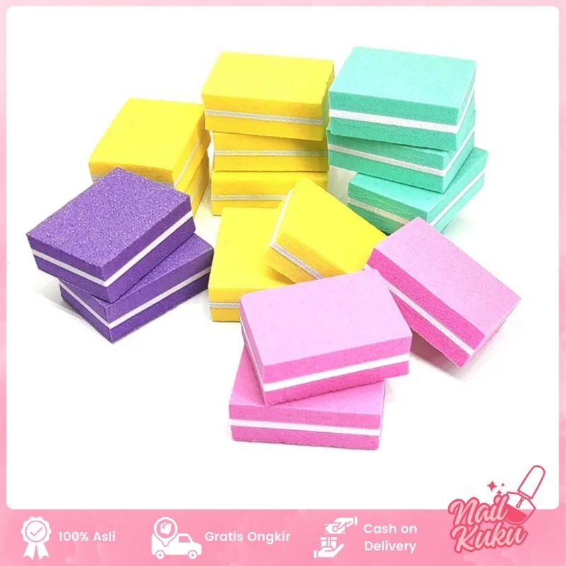 Jual MINI BUFFER BLOCK Persegi Nail Asahan Buffer Buff Kuku Kikir ...