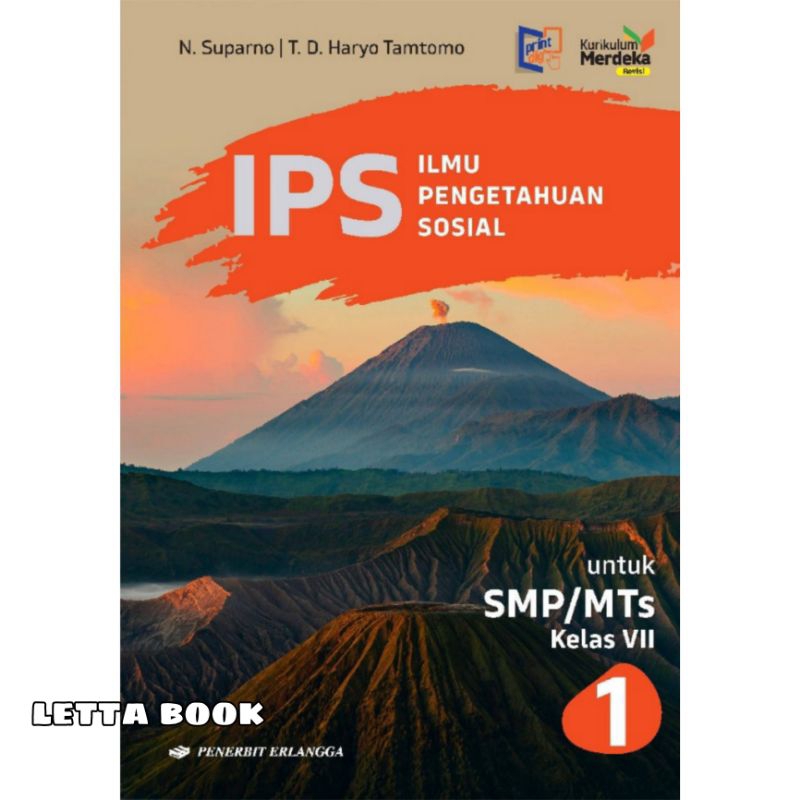 Jual BUKU IPS KELAS 7 SMP/MTs KURIKULUM MERDEKA REVISI ERLANGGA ...