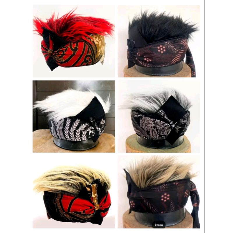 Jual Topi udeng rambut palsu, Topi rambut palsu Naruto, Topi rambut wig ...