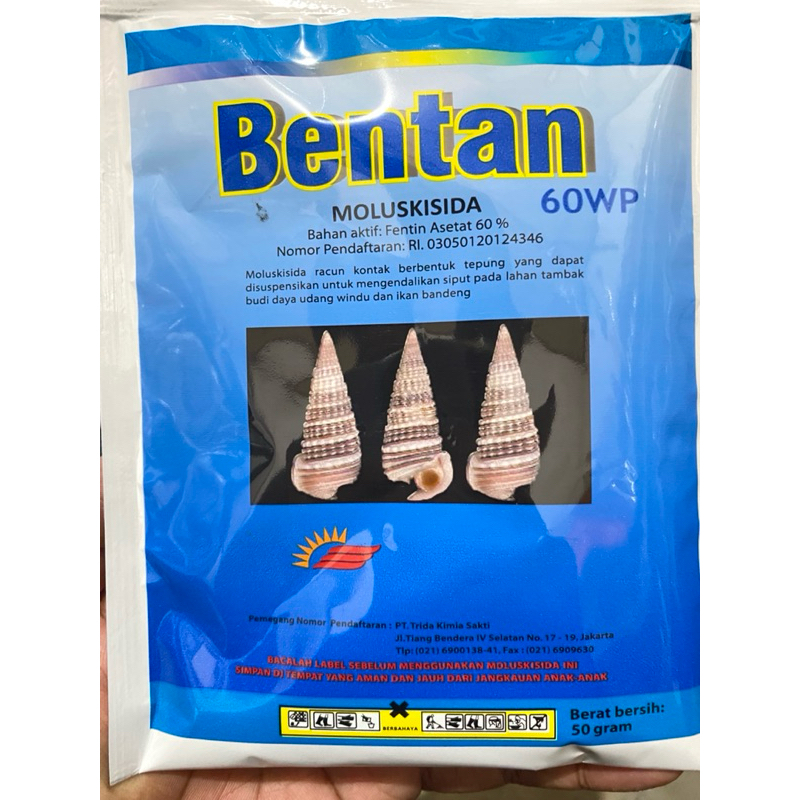 Jual Insektisida BENTAN 60wp kemasan 50gram | Shopee Indonesia