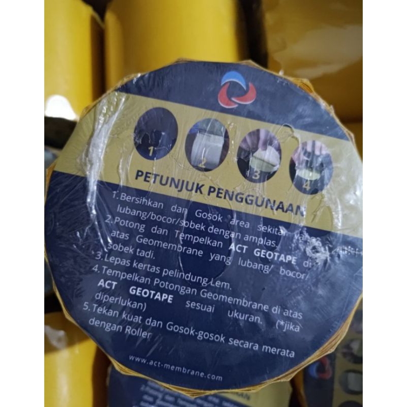 Jual lem plastik hdpe Geomembran ukuran 8 cmx10 meter ( kolam ikan ...