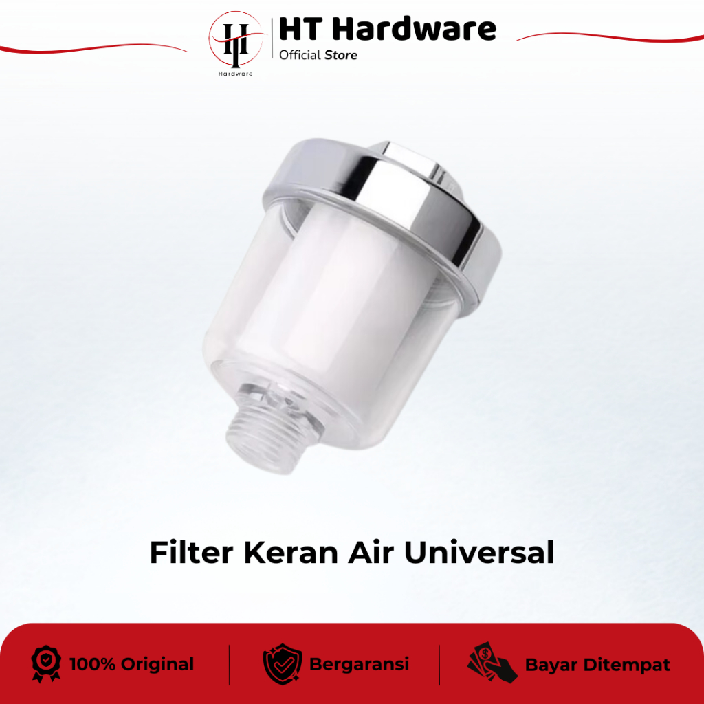 Jual Filter Keran Air Universal Bahan Katun PP 1/2 Inch Kepadatan ...