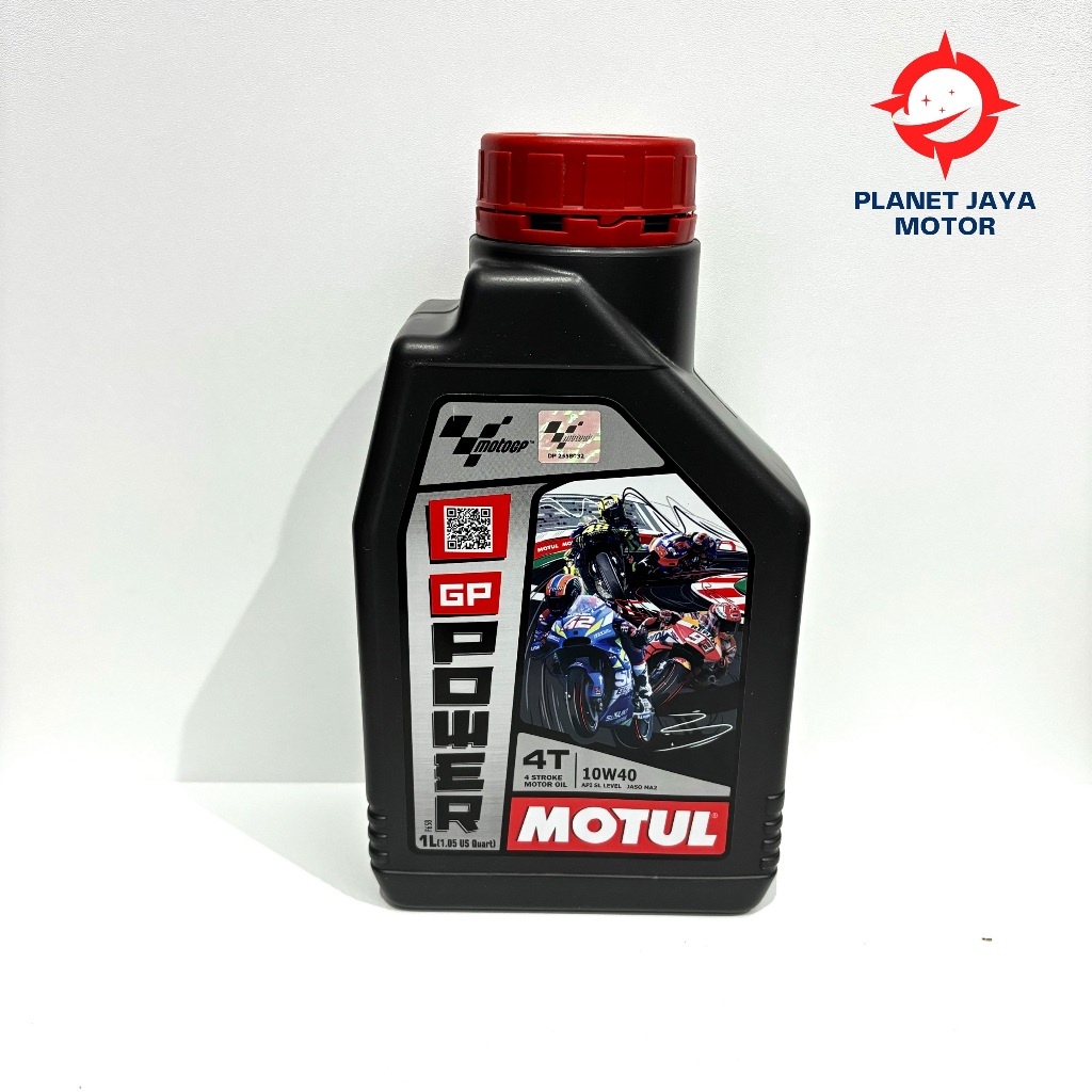 Jual Oli Motor Motul GP POWER 4T 10W40 1L Original 100% | Shopee Indonesia
