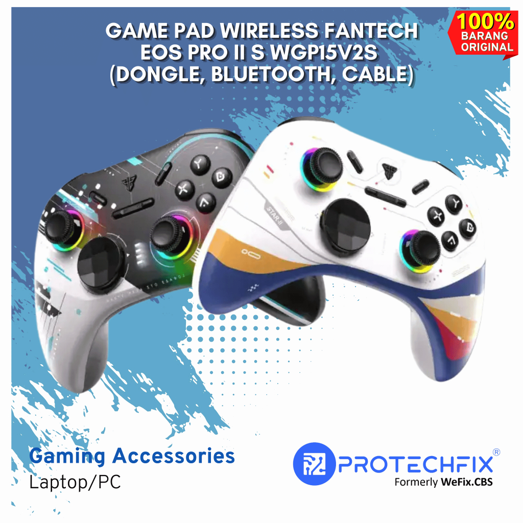 Jual Game Pad Wireless Fantech EOS PRO II S WGP15V2S WGP15V2 S WGP 15 ...