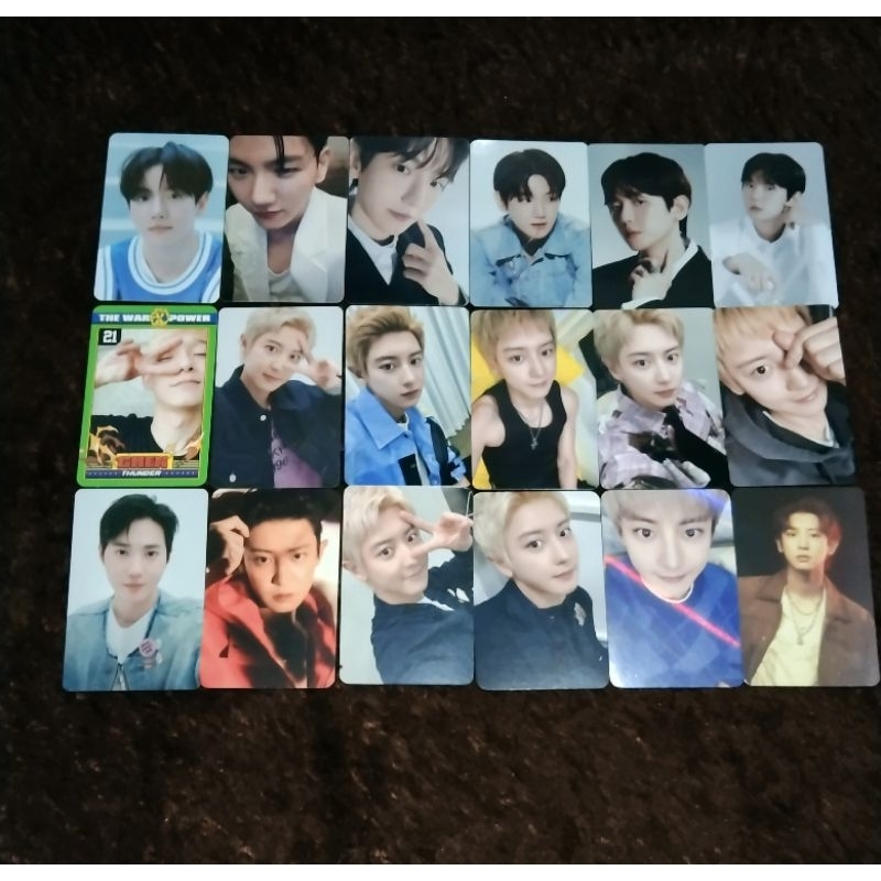 Jual PC Photocard Official EXO Chanyeol Cityscape QQ Music Black Out ...