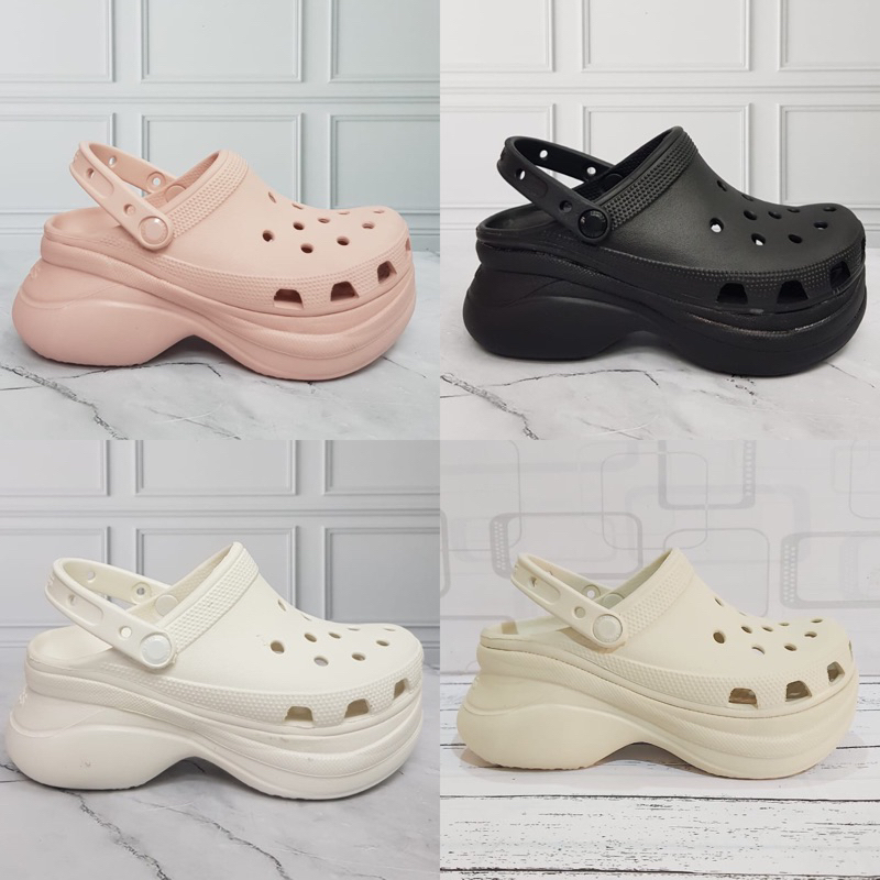 Jual Sendal Wanita Crocs Classic Bae Clog Platform / Sepatu Sandal ...