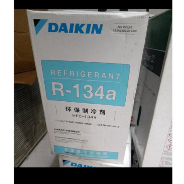 Jual Freon r134a daikin 13,6kg freon ac r134 refrigerant r134a merk daikin 13,6kg | Shopee Indonesia