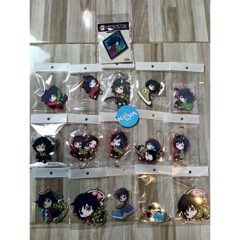 Jual Giyu tomika Keychain Rubber Acrylic Merchandise Original Bandai ...