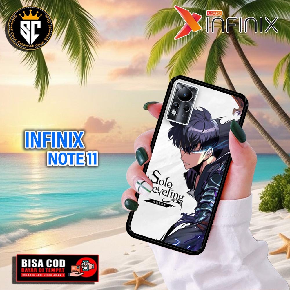 Jual CASE INFINIX NOTE 11 MOTIF SOLO LEVELING READY UNTUK SEMUA TYPE ...