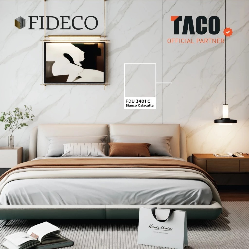 Jual TACO Fideco 2D Wall Panel Stone Series Tebal 3mm Ukuran 122cm x ...