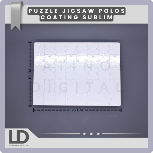 Jual Jigsaw Puzzle Putih Polos Sudah Ada Coating Sublim - Siap Cetak ...