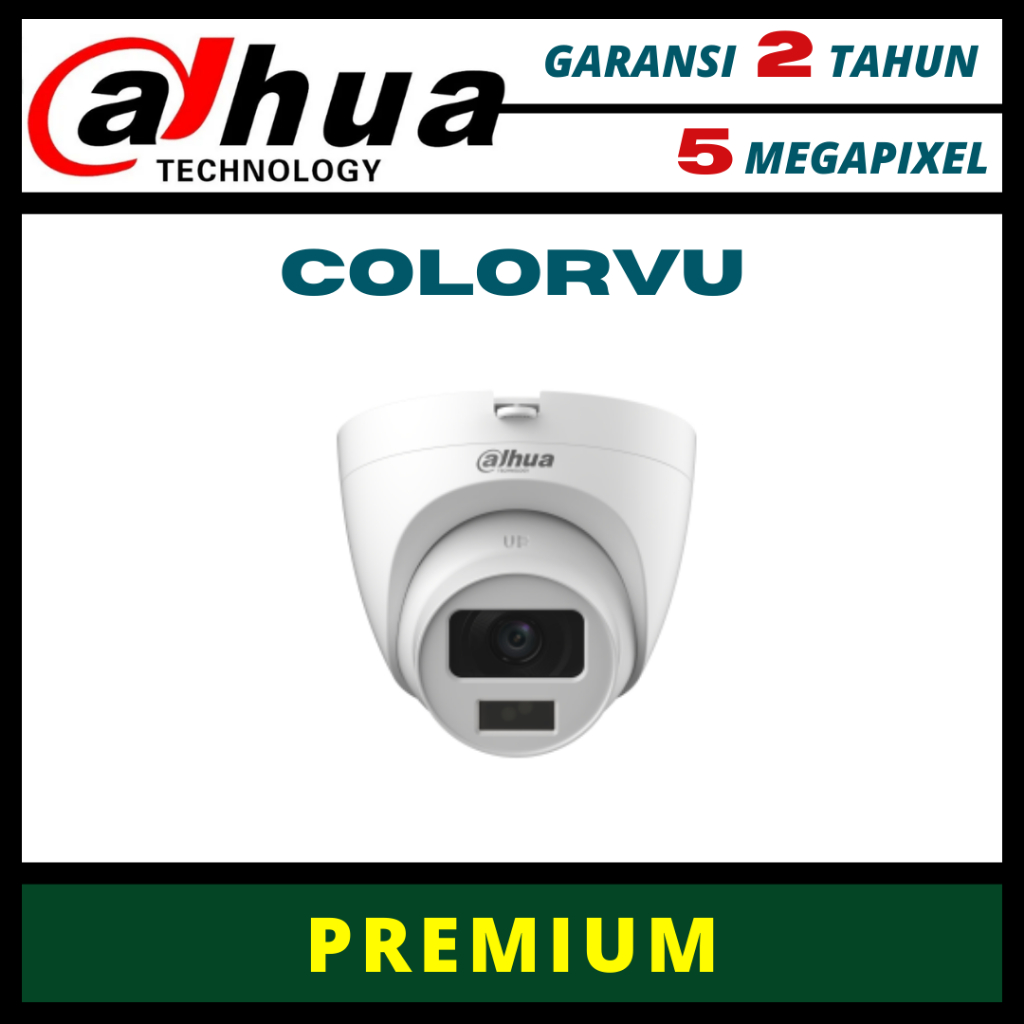 Jual CAMERA CCTV DAHUA FULLCOLOR 5MP INDOOR TURBO HD KAMERA CCTV ...