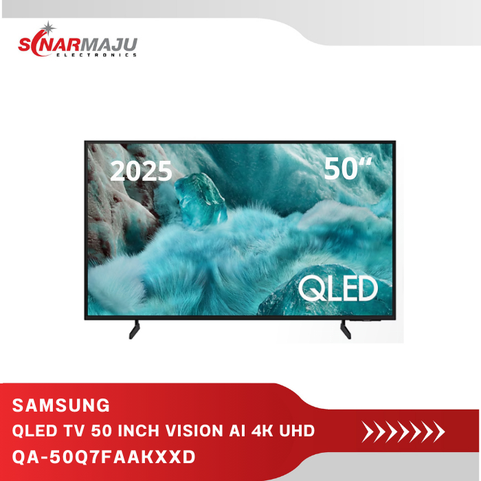 Jual QLED TV 50 INCH SAMSUNG VISION AI 4K UHD (2025) QA-50Q7FAAK ...