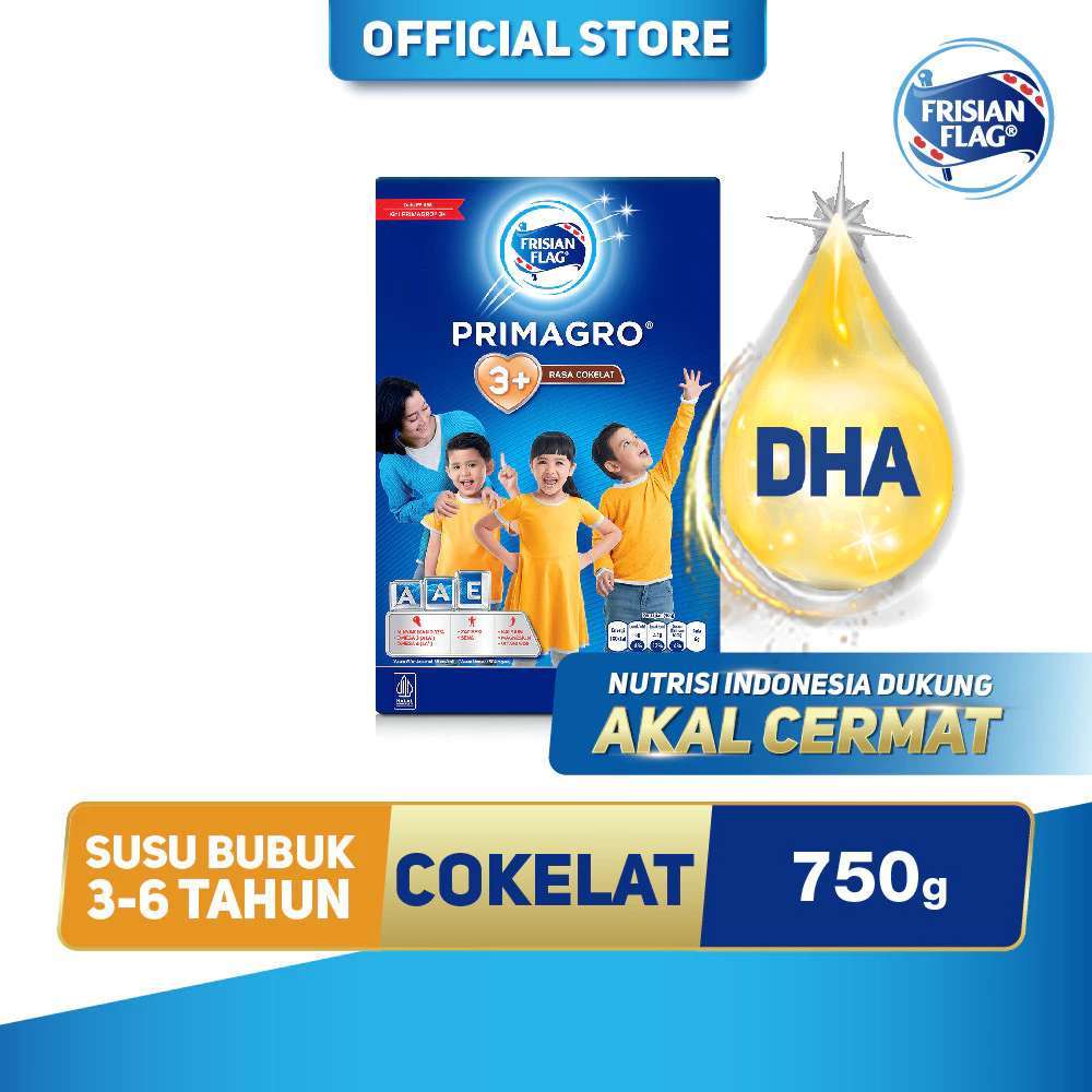 Jual FF PRIMAGRO 3+ COKLAT 750 GR - RAJA SUSU | Shopee Indonesia
