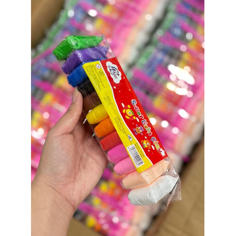 Jual Clay Mainan Anak isi 12 Warna ( PREMIUM GARANSI ) / Lilin mainan ...