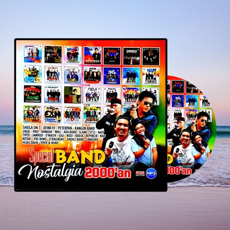 Jual Kaset CD Mp3 Mobil Koleksi Lagu Band Nostalgia Indonesia 2000an - Mp3 Musik Pop Band 2000an ...