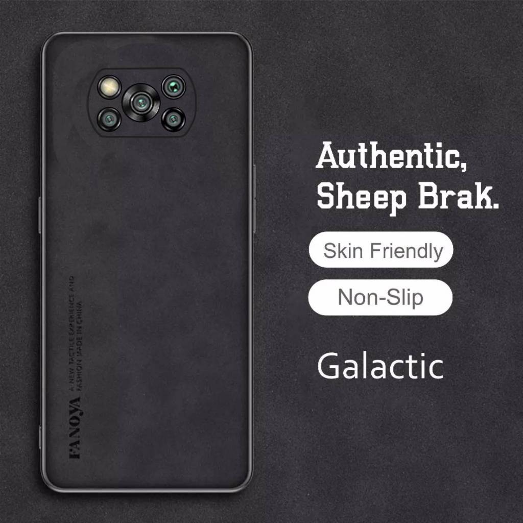 Jual Soft Case Poco X3 X3 Pro X3 NFC F6 Luxury Casing Sheepskin Leather ...