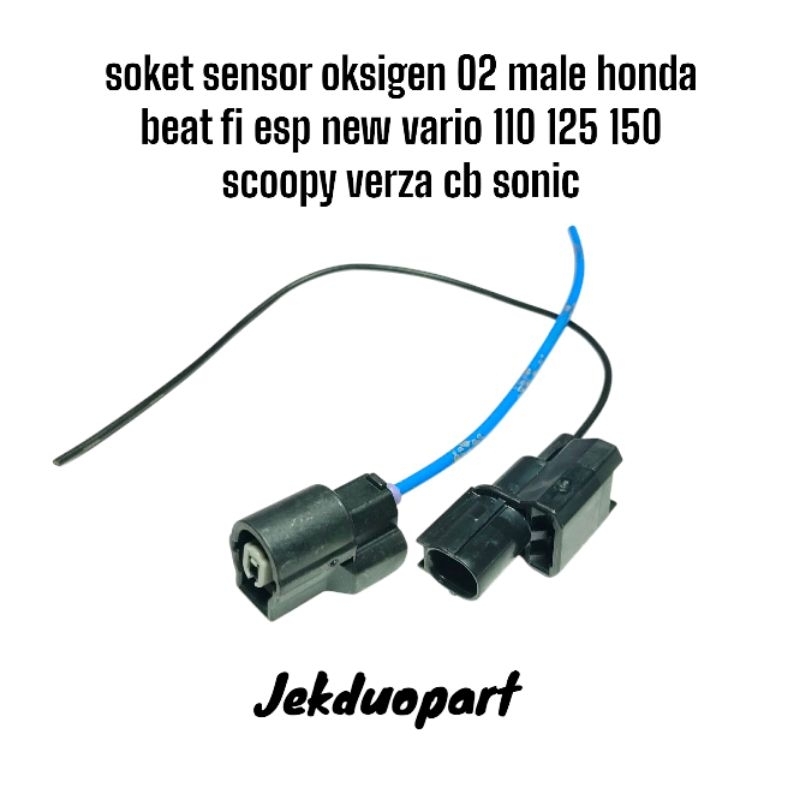 Jual soket sensor oksigen O2 male honda beat fi esp new vario 110 125 ...