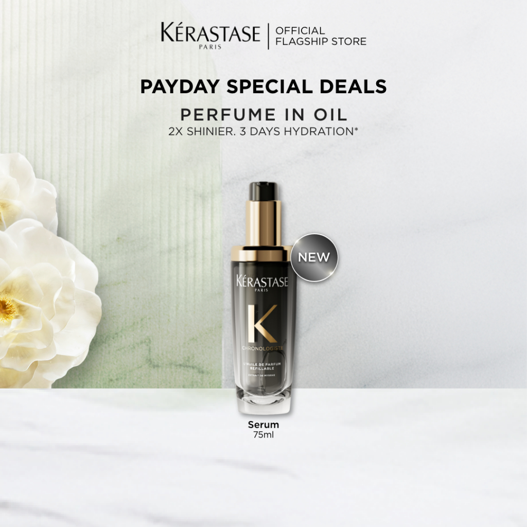 Jual Kerastase Chronologiste Hair Oil 75ml Hair Perfume in Oil - Parfum ...