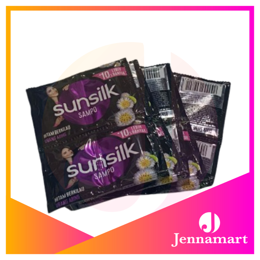 Jual SHAMPOO SUNSILK SACHET RENCENGAN 12pc (24 pasang) | Shopee Indonesia
