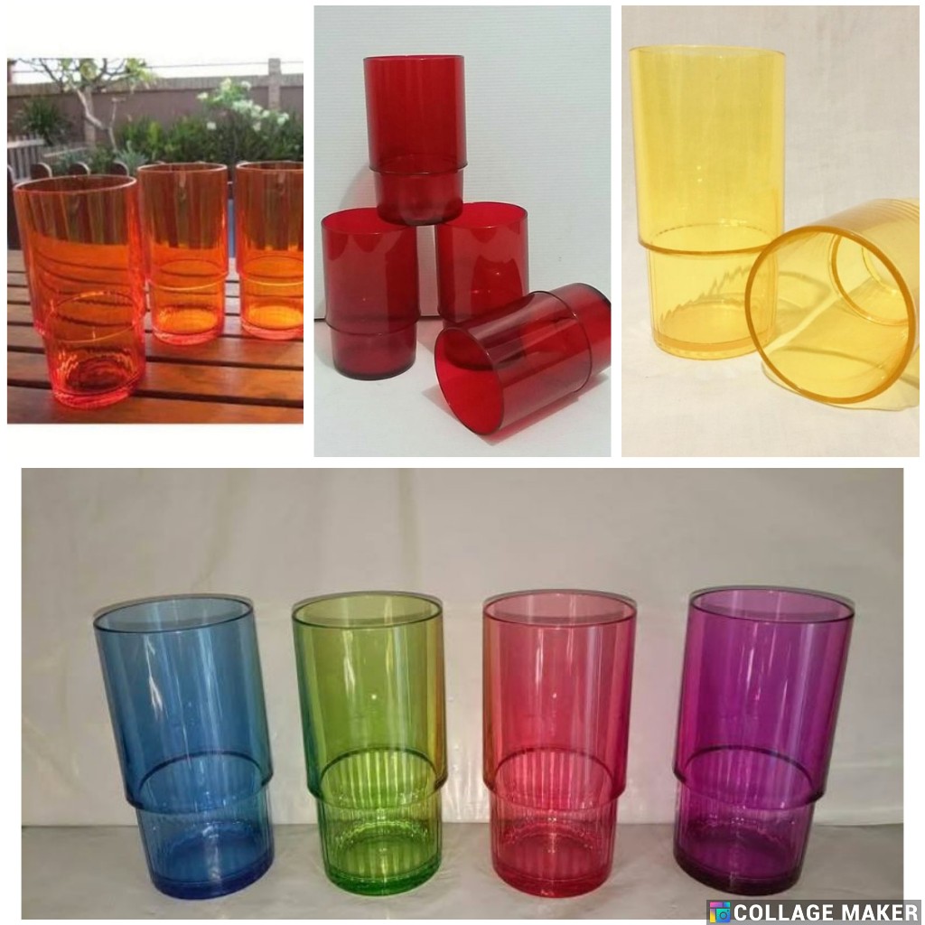 Jual Tupperware deluxe tumbler 400ml gelas kristal | Shopee Indonesia
