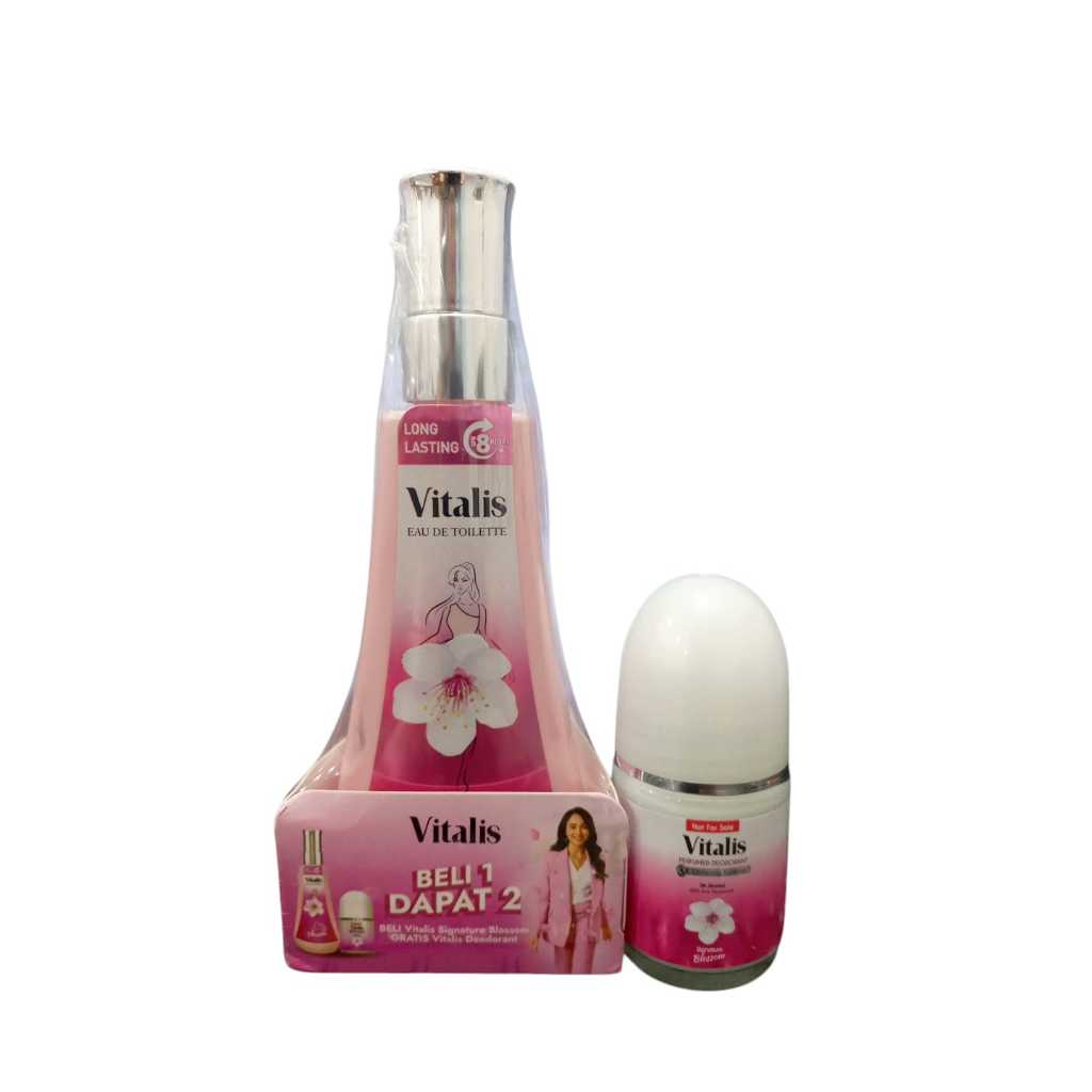 Jual PROMO BANDED Vitalis Luxury Body Scent Signature Blossom Eau De ...