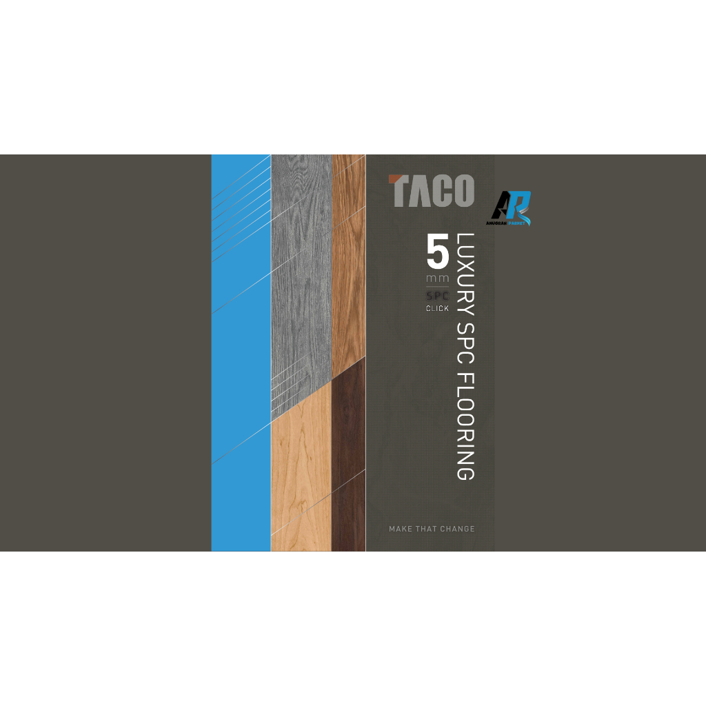 Jual TACO Luxury SPC Flooring TEBAL 5MM | Shopee Indonesia