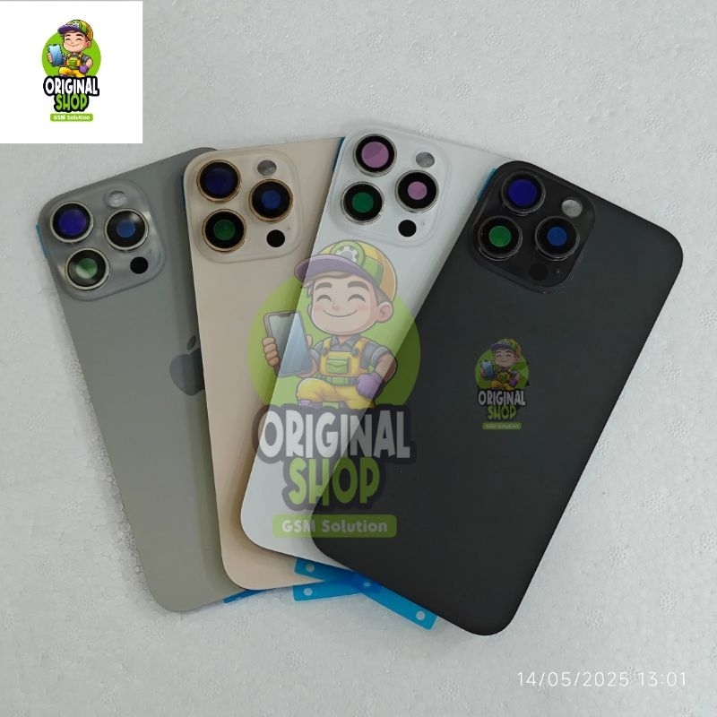 Jual Backdoor original ip 16 pro / 16 pro max tutup cover belakang ...