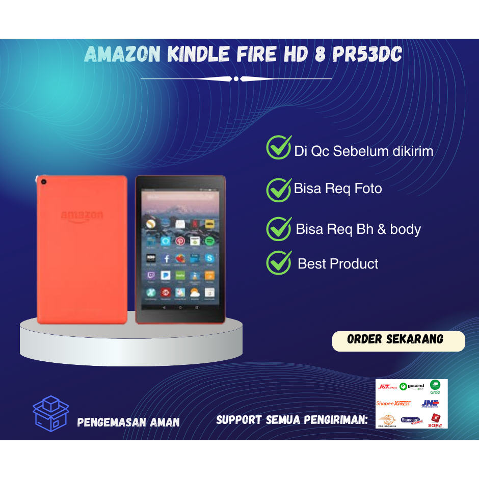 Jual Amazon Kindle Fire HD 8 PR53DC 6th Generation 8.0" Wifi Only ...