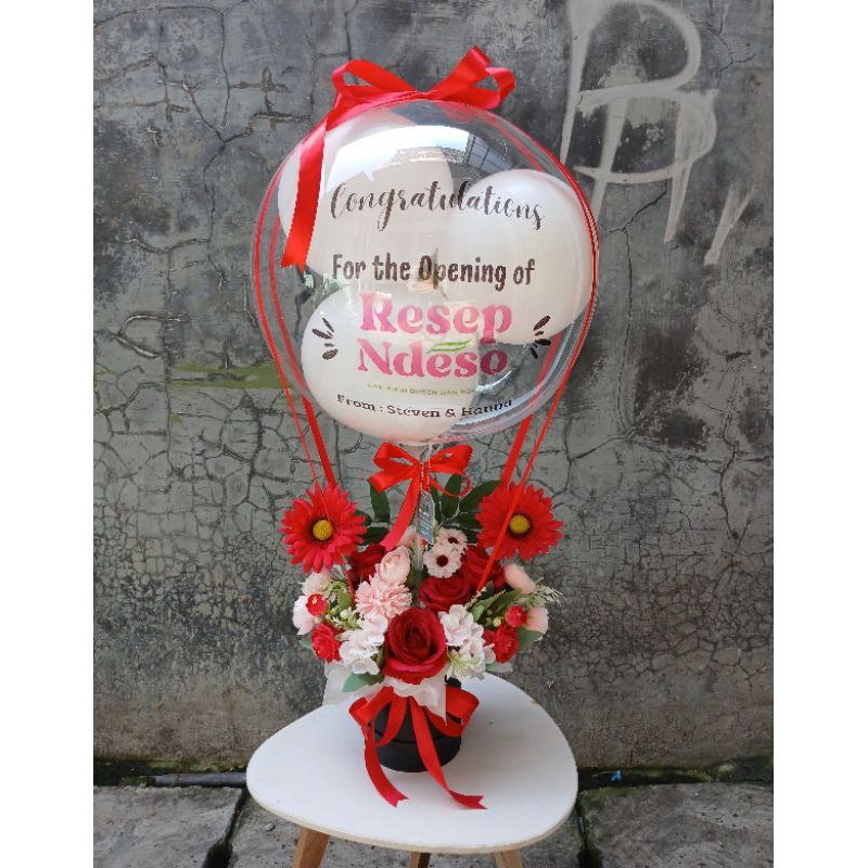 Jual (READY STOCK SIAP KIRIM)BUKET BALON/BUCKET BALON BUNGA PALSU ...