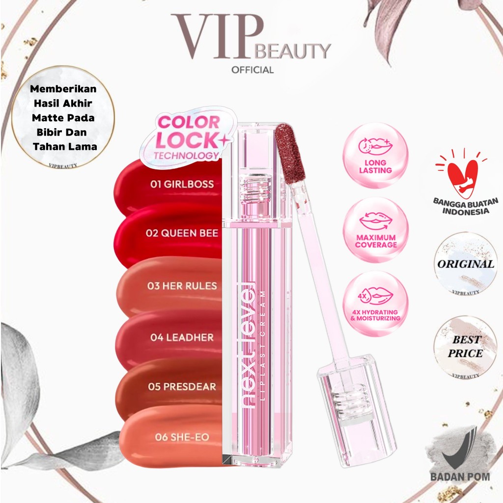 Jual HANASUI Next Level Liplast Cream - Liplast Cream Tahan Lama ...