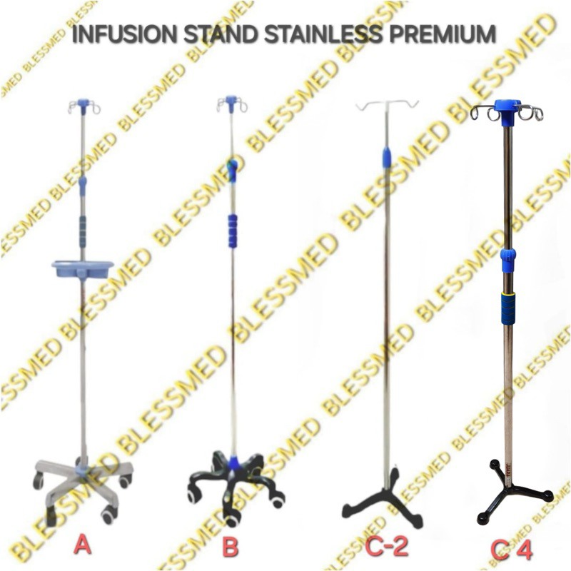 Jual Tiang Infus Standard Rumah Sakit Stainless Steel Type Pum A/B/C ...