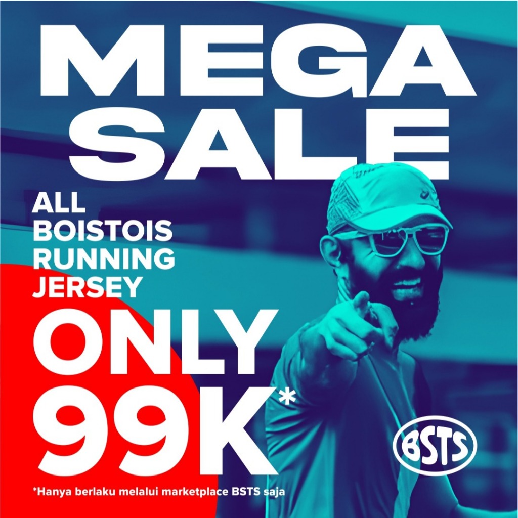 Jual [Mega Sale] BSTS Jersey Running | Shopee Indonesia