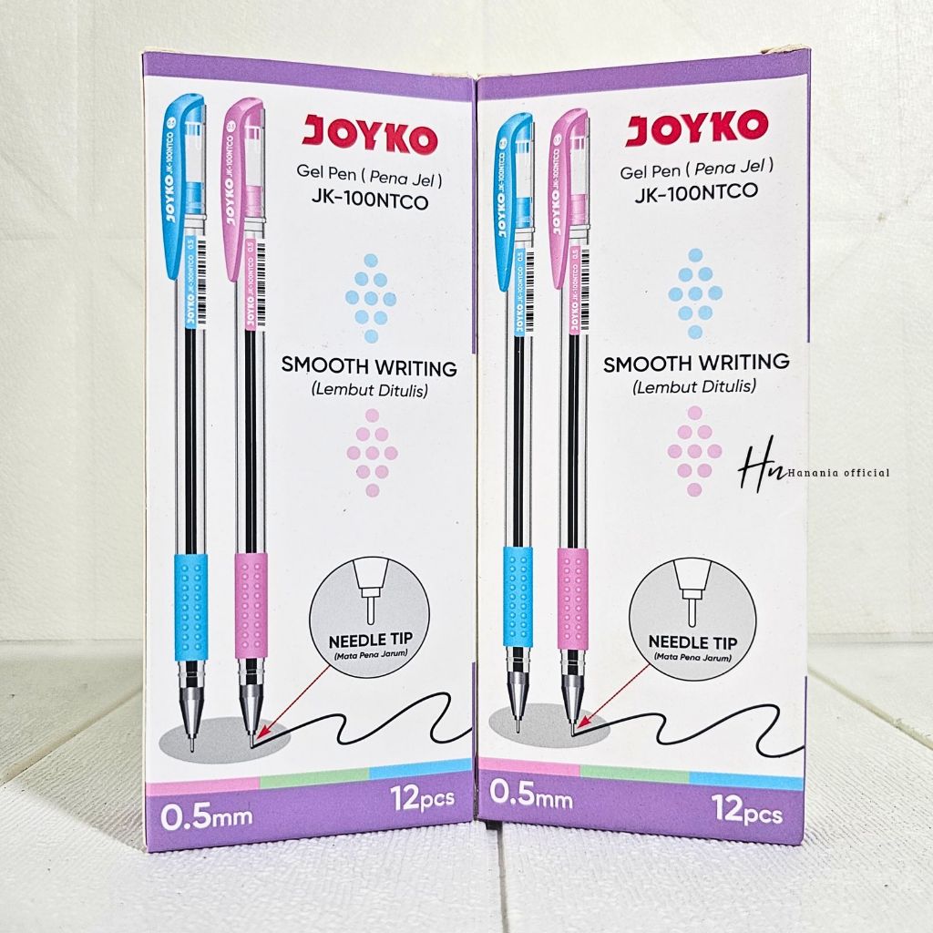 Jual (12PCS/SET ) PULPEN GEL JOYKO /PULPEN MURAH/PULPEN JOYKO ORIGINAL ...