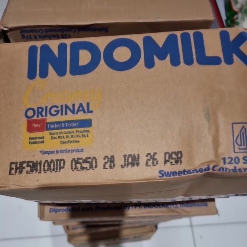 Jual indomilk sachet putih 1 karton isi 20 pack isi 6 pcs | Shopee Indonesia