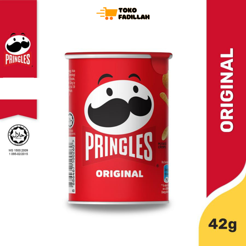 Jual Pringles Original Keripik Kentang 42 gr | Shopee Indonesia