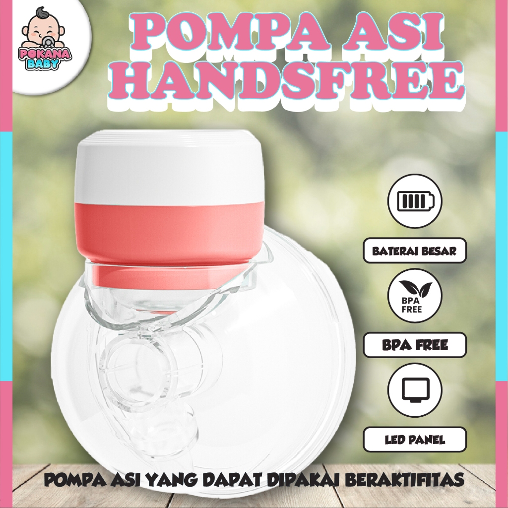 Jual POMPA ASI HANDSFREE ELEKTRIK Tanpa Kabel Otomatis Portable Botol ...