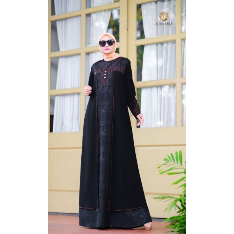 Jual agnia dress by aura aska | Shopee Indonesia