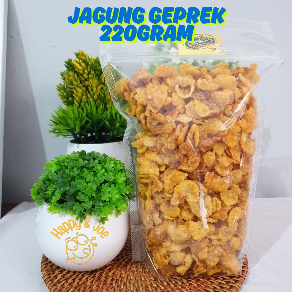 Jual Jagung Geprek/Japing/Jagung Emping 220gram | Shopee Indonesia