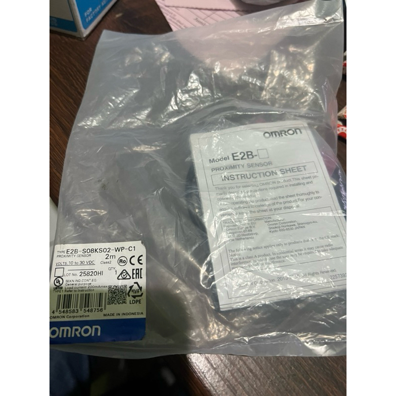 Jual PROXIMITY SENSOR OMRON E2B-S08KS02-WP-C1 ORIGINAL ASLI | Shopee Indonesia