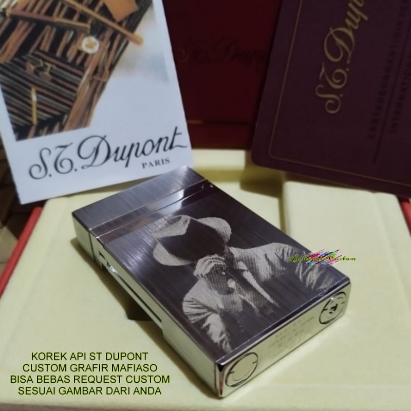 Jual KOREK API ST DUPONT CUSTOM GRAFIR MAFIASO BISA BEBAS REQUEST ...