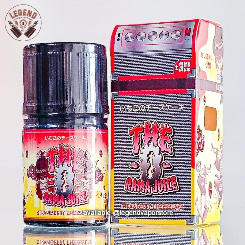 Jual FREEBASE - LIQUID THE O RAMA Strawberry Cheesecake 60ML 3MG 6MG ...