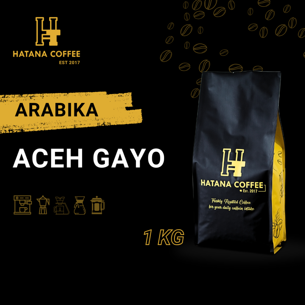 Jual Kopi Arabika Aceh Gayo 1 KG | Hatana Coffee | Shopee Indonesia