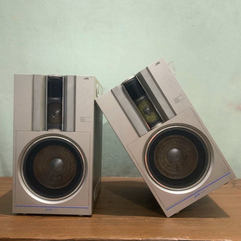 Jual bookshelf speakers pasif jvc classic vintage 5 inch original ...