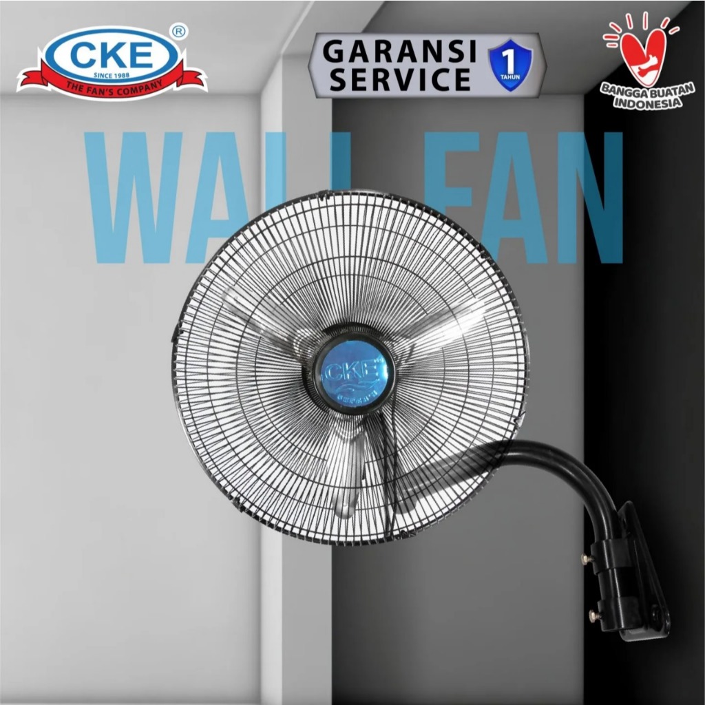 Jual Wall Fan CKE WF-ECO-50-TH 20 Inch Kipas Angin Dinding Tembok ...