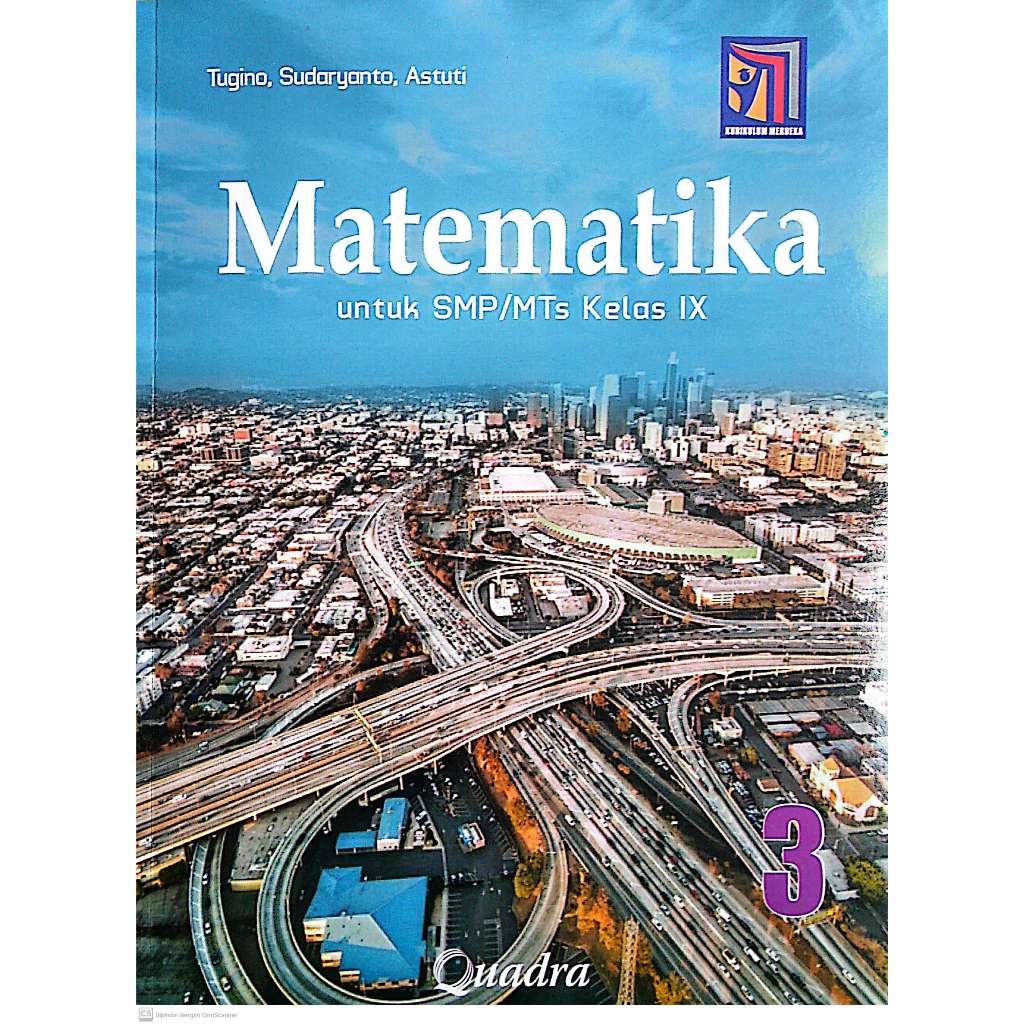 Jual PENERBIT QUADRA BUKU MATEMATIKA SMP KUMER | Shopee Indonesia