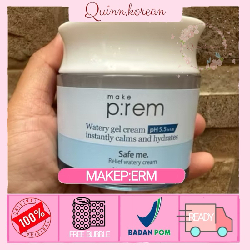 Jual MakeP:rem Safe Me Relief Watery Cream 80ml | Shopee Indonesia