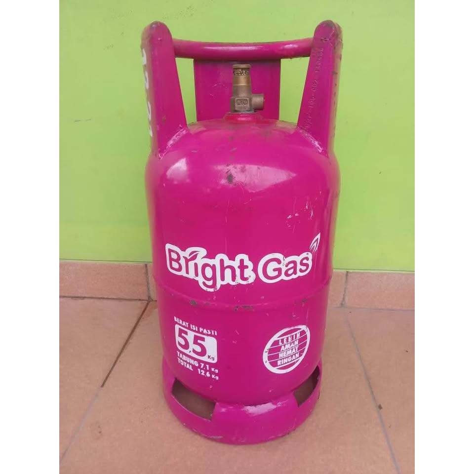 Jual Bright Gas 5,5 kg Tabung Kosong (tanpa isi) | Shopee Indonesia