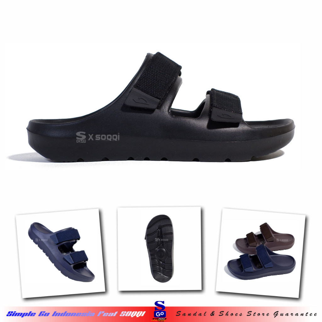 Jual Carvil Driven Sendal Pria Selop Sandal Cowok Laki Laki Dewasa ...